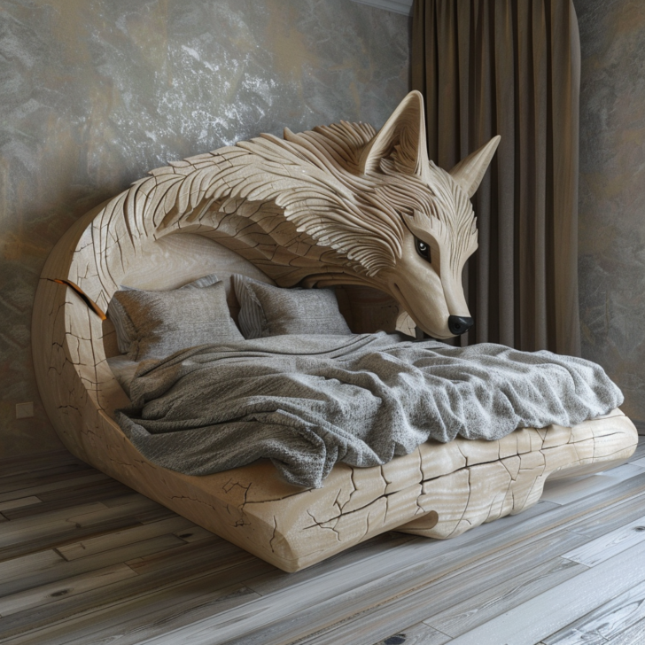 Slumber with the Pack: Exploring the Cozy Elegance of Wolf-Inspired Beds