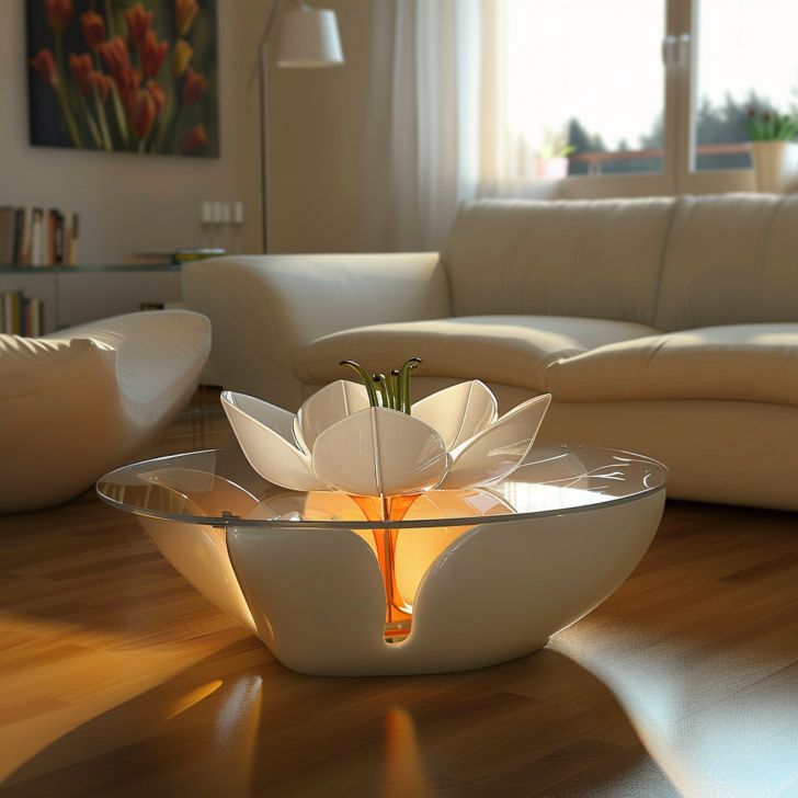 Floral Splendor: A Gallery of Stunning Flower Coffee Tables