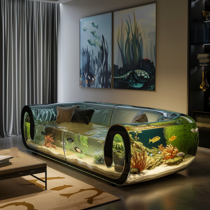 Underwater Comfort: Exploring the World of Aquarium Couches