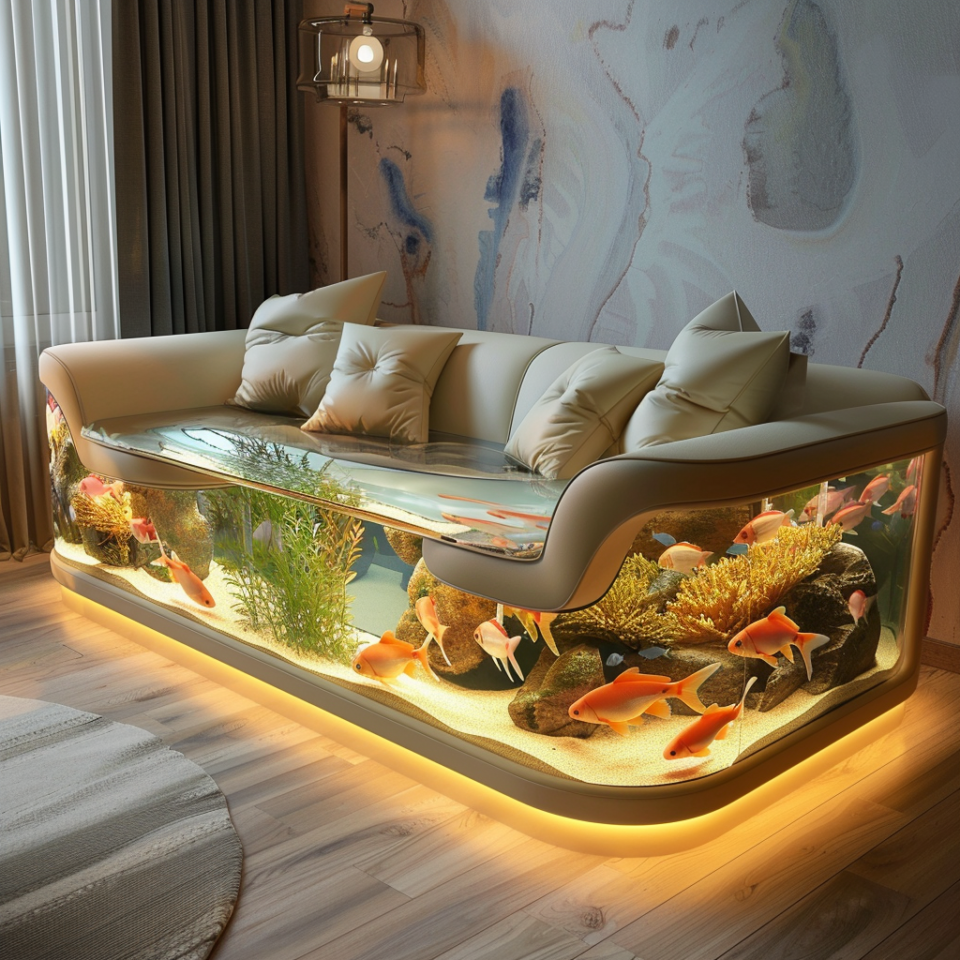 Underwater Comfort: Exploring the World of Aquarium Couches