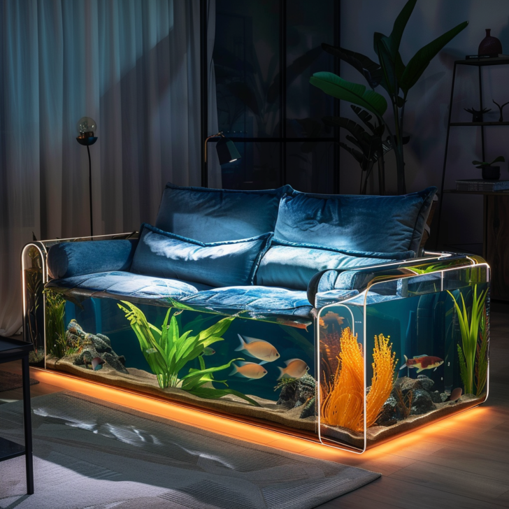 Underwater Comfort: Exploring the World of Aquarium Couches