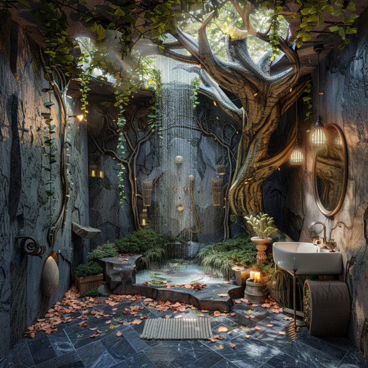 Enchanted Euphoria: A Visual Journey Through Enchanted Forest Showers
