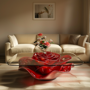 Floral Splendor: A Gallery of Stunning Flower Coffee Tables