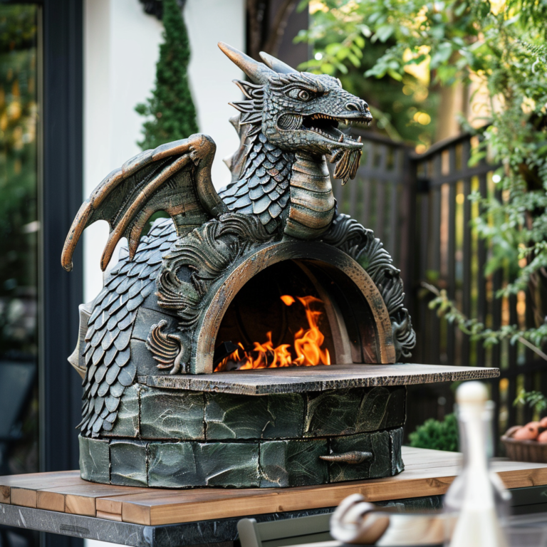 Dragon's Breath: Unleashing Culinary Magic with Outdoor Pizza Ovens