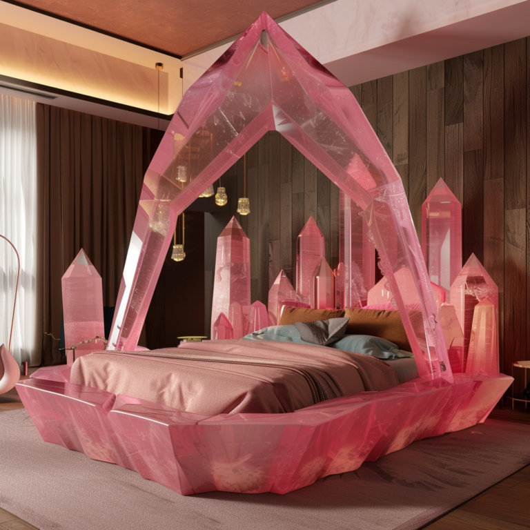 Dreamy Escapes: Crystal Palace Beds Transforming Bedrooms into Fairytales