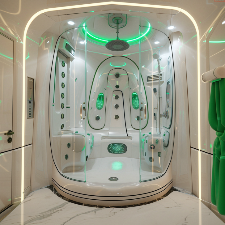 Out of This World: Spaceship Showers Transforming Bathrooms