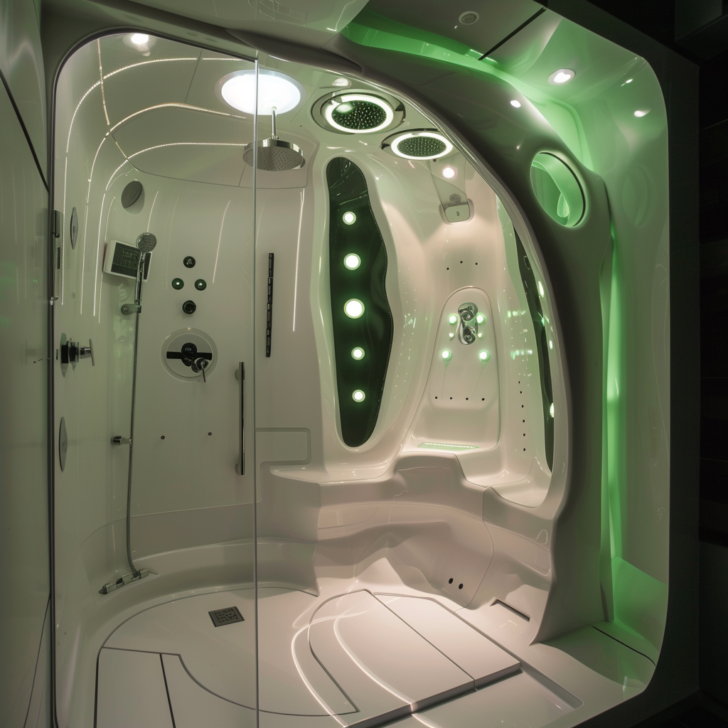 Out of This World: Spaceship Showers Transforming Bathrooms