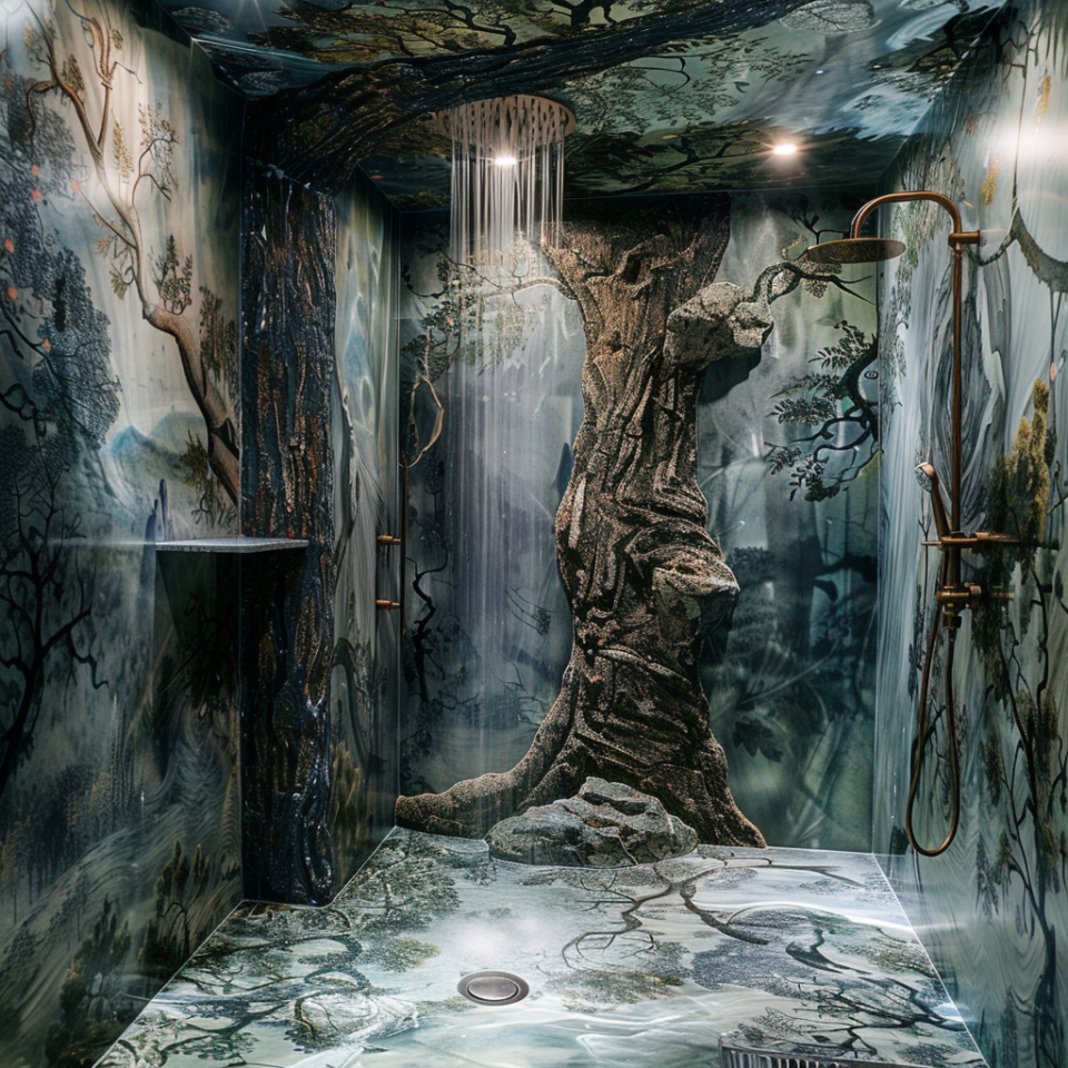 Enchanted Euphoria: A Visual Journey Through Enchanted Forest Showers