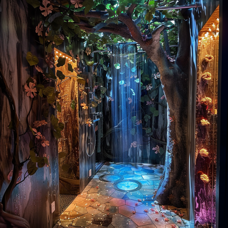 Enchanted Euphoria: A Visual Journey Through Enchanted Forest Showers