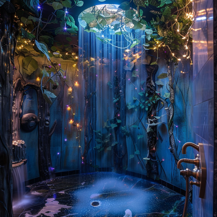 Enchanted Euphoria: A Visual Journey Through Enchanted Forest Showers