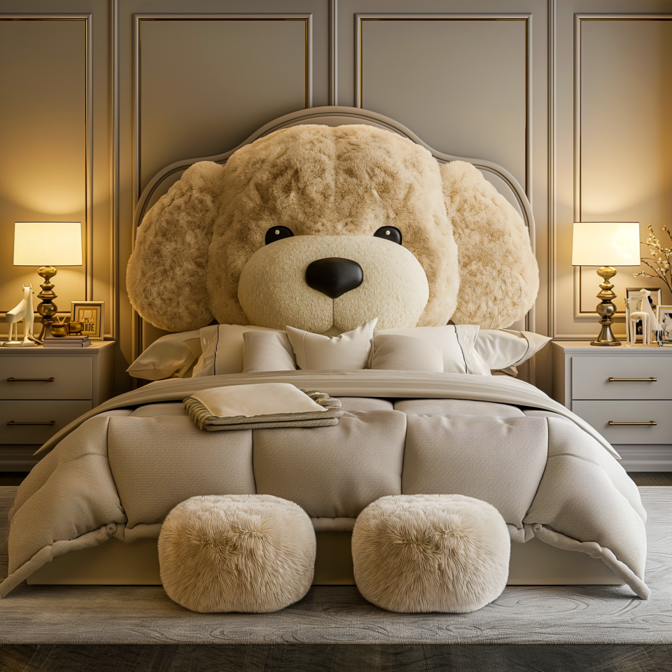 Supersized Snuggles: Giant Furry Animal Beds that'll Make Your Heart ...