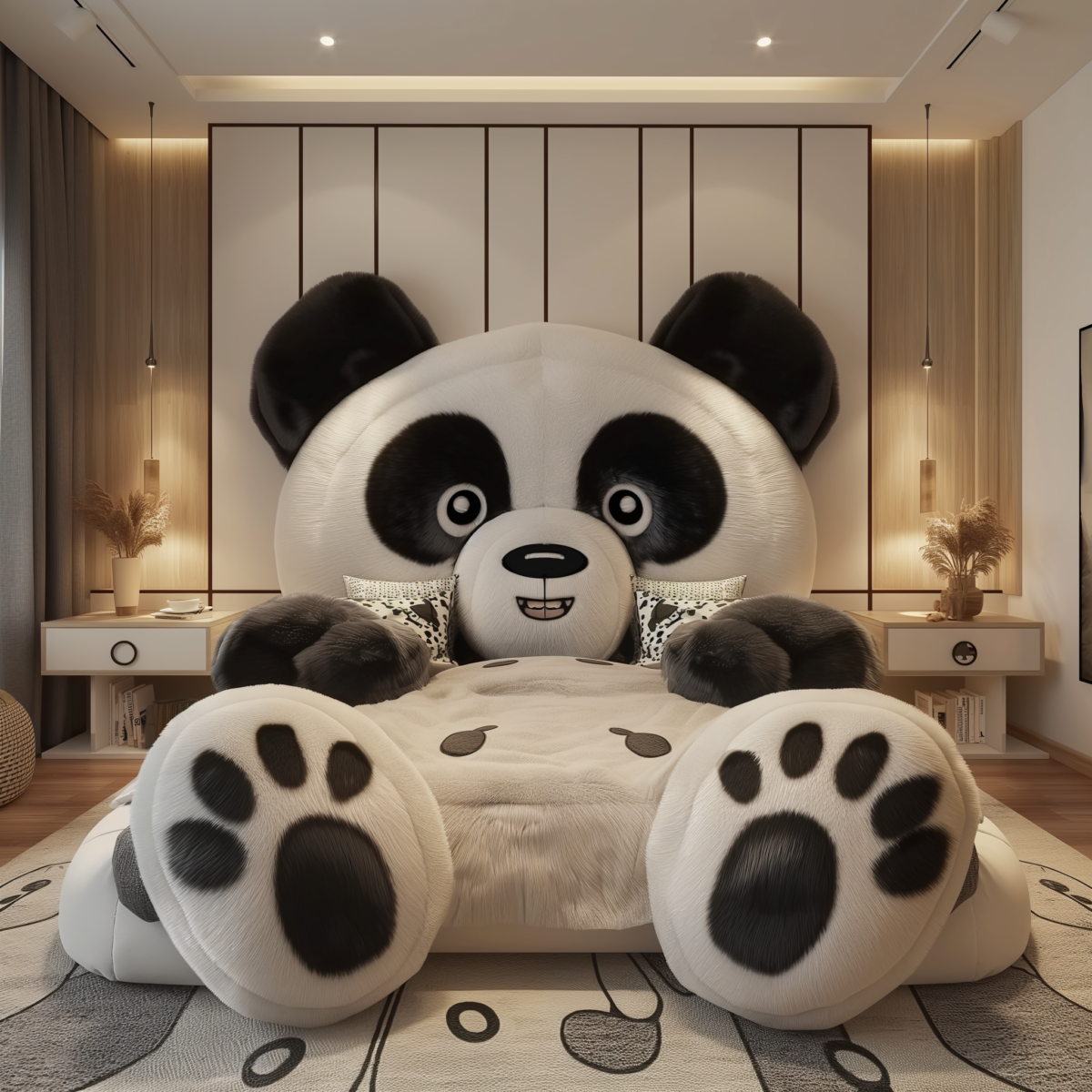 Supersized Snuggles: Giant Furry Animal Beds that'll Make Your Heart ...