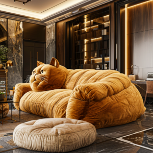 Cat-Tastic Comfort: Cozy Up in Style with These Cat-Shaped Sofas ...