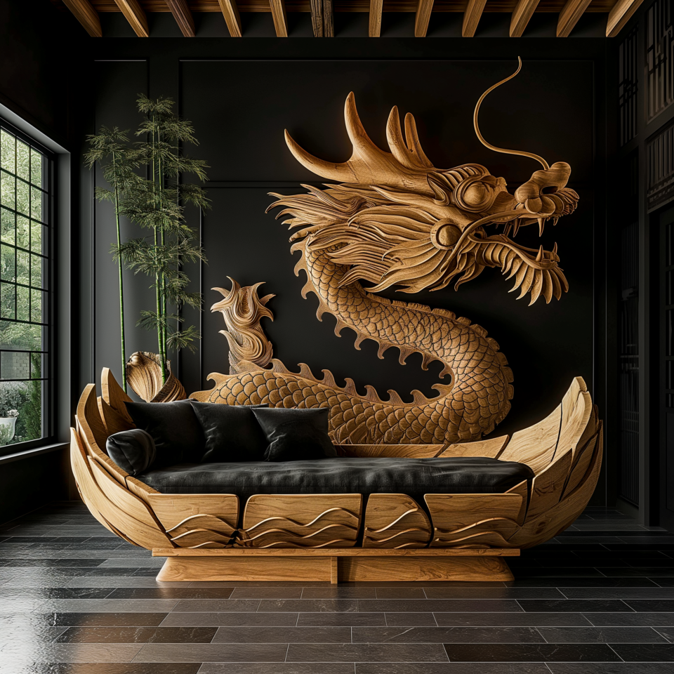 Dragons at Home: Unleashing Style and Comfort with Dragon-Shaped Sofas ...
