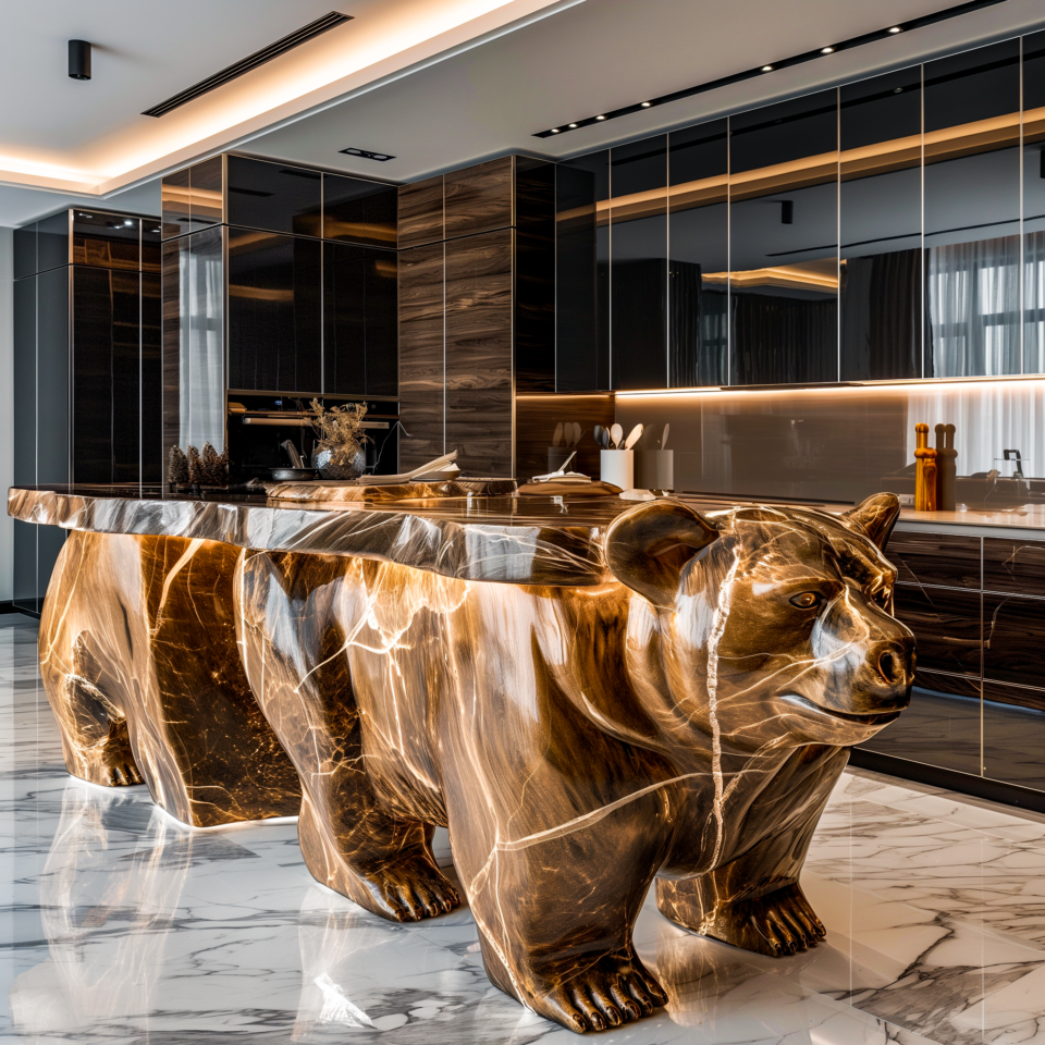 Unleash Your Kitchen's Wild Side: Exploring Animal-Inspired Epoxy ...