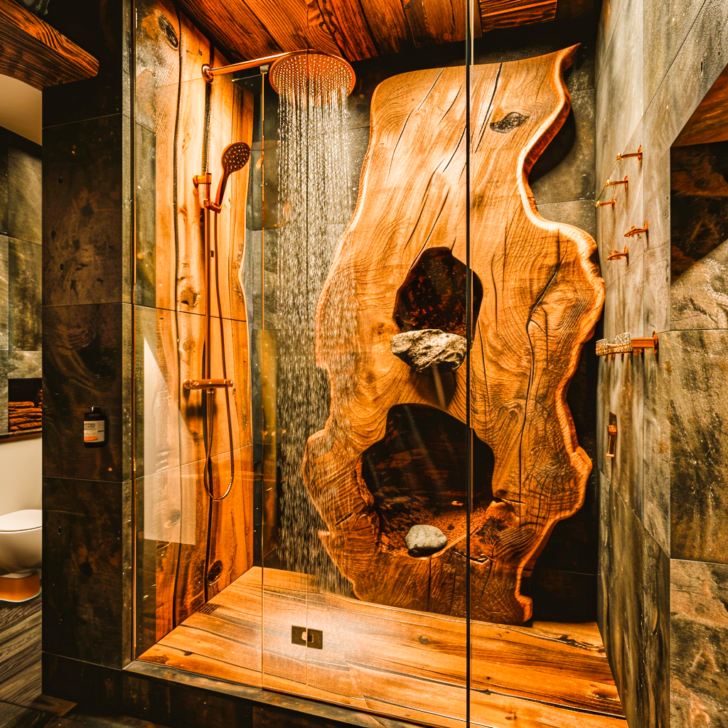 Embrace Nature: Luxuriate in Showers Carved from Giant Slabs of Live ...