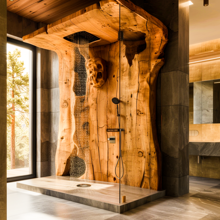 Embrace Nature: Luxuriate in Showers Carved from Giant Slabs of Live ...