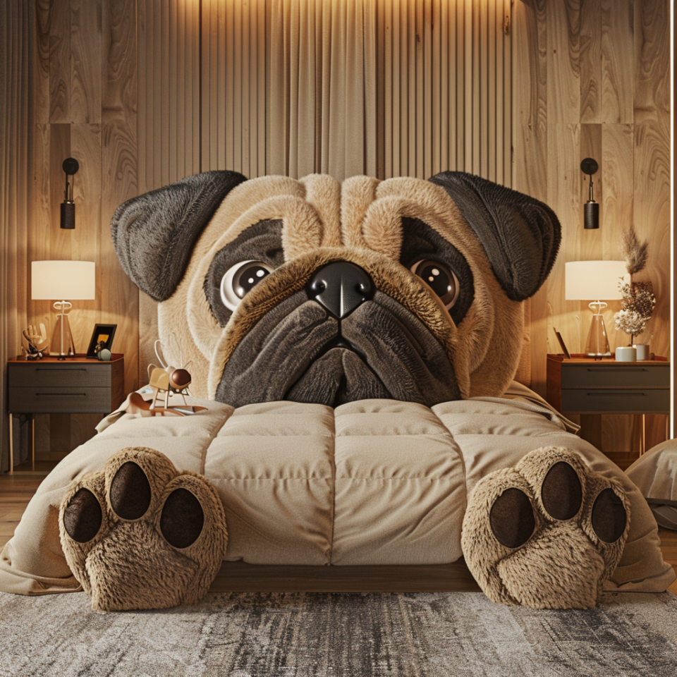 Supersized Snuggles: Giant Furry Animal Beds that'll Make Your Heart ...