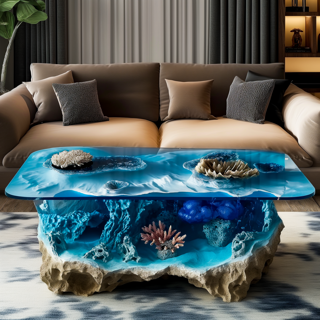 Beyond the Blue: Coral-Inspired Coffee Tables for Coastal Living ...