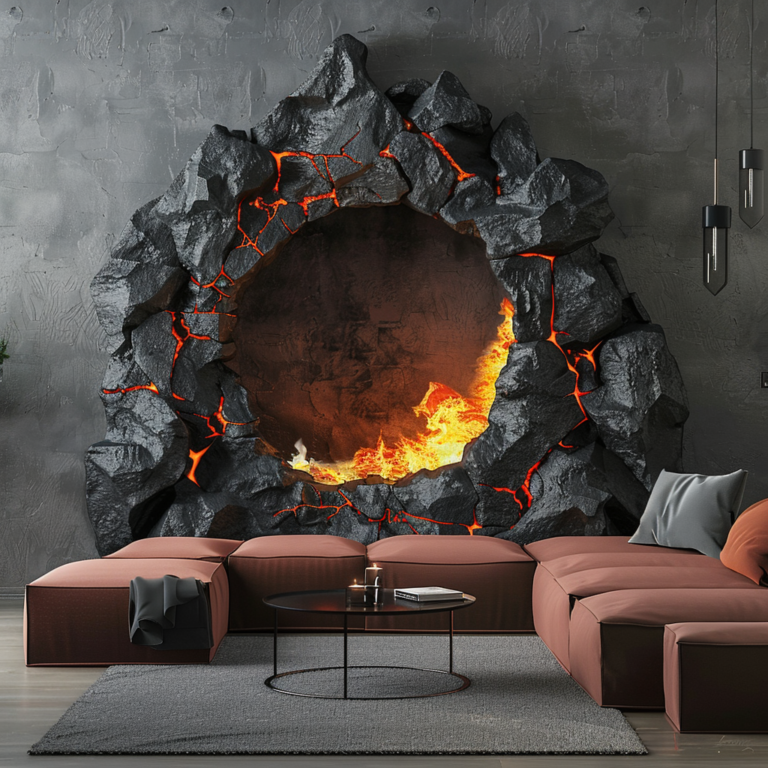 Lava Hearth: Ignite Your Home with the Fiery Charm of Lava Fireplaces ...