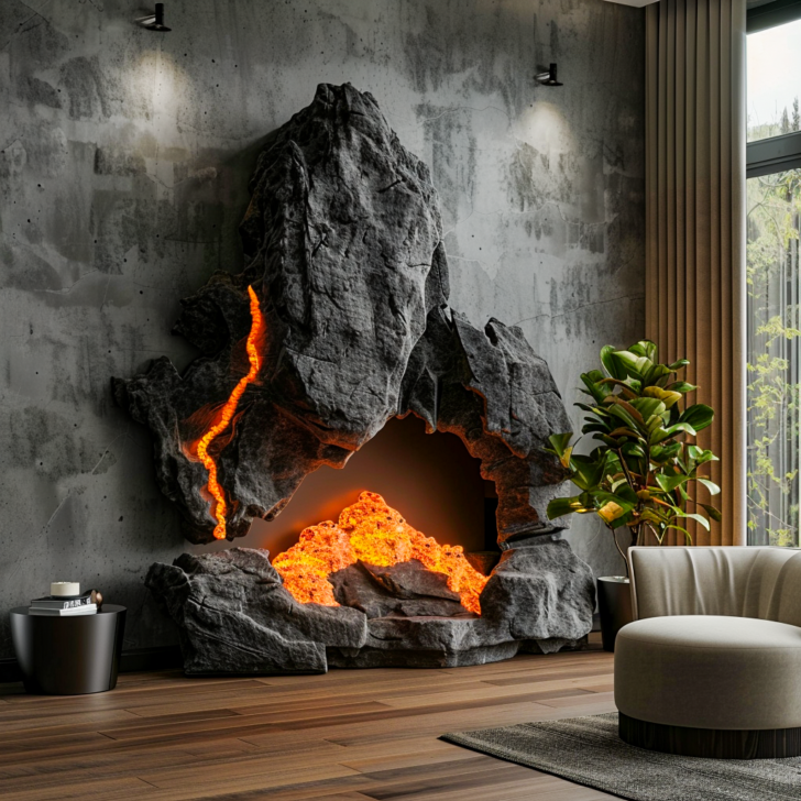 Lava Hearth: Ignite Your Home with the Fiery Charm of Lava Fireplaces ...