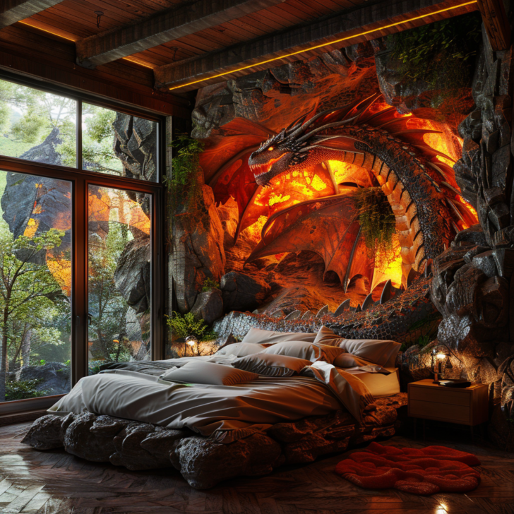 Unleash Your Inner Dragon: Transforming Your Bedrooms into a Mythical ...
