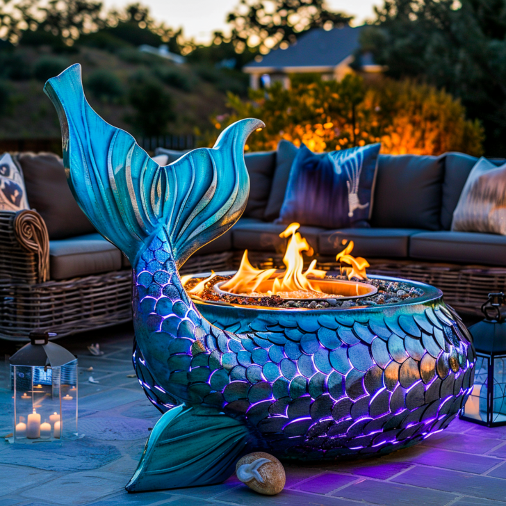 From Fins to Flames: Elevate Your Patio with a Stunning Mermaid Tail ...