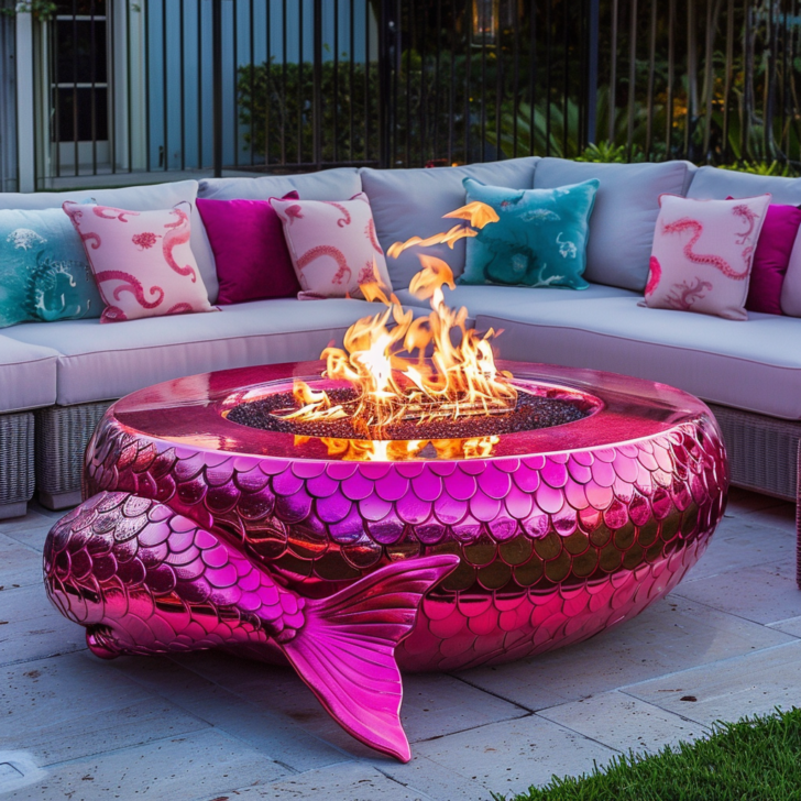 From Fins to Flames: Elevate Your Patio with a Stunning Mermaid Tail ...