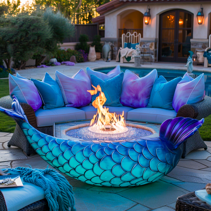 From Fins to Flames: Elevate Your Patio with a Stunning Mermaid Tail ...