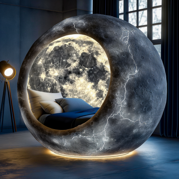 Bedtime Odyssey: Transform Your Room with Spherical Space-Themed Beds ...