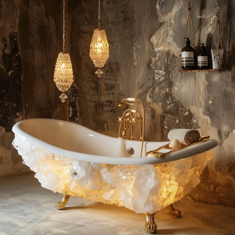 Bathing in Brilliance: The Timeless Elegance of Crystal Bathtubs ...