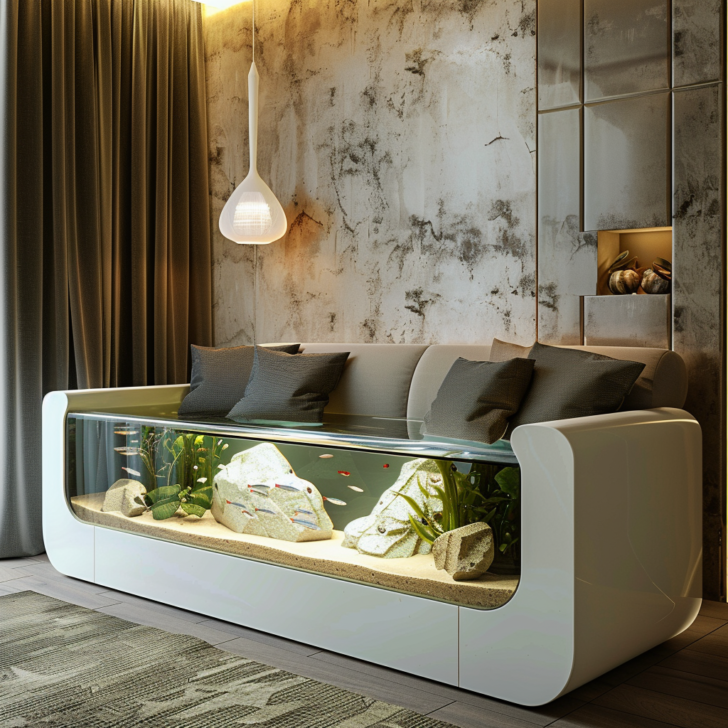 Undersea Serenity: Embracing Relaxation with Aquarium Sofas ...