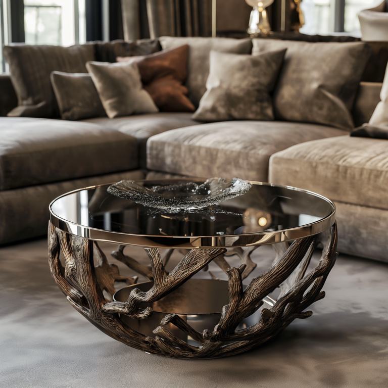Branching Out: The Charm of Metal Tree Coffee Tables in Home Decor ...