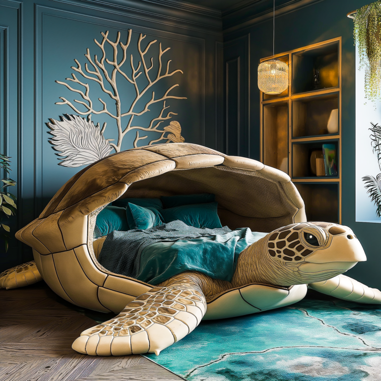Shell-ebrate Sleep: Dive into Comfort with Turtle-Shaped Beds ...
