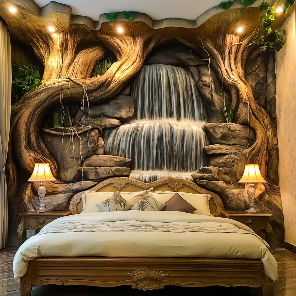 Sleep Serenely: Dive into the Ultimate Relaxation with Epoxy Waterfall ...