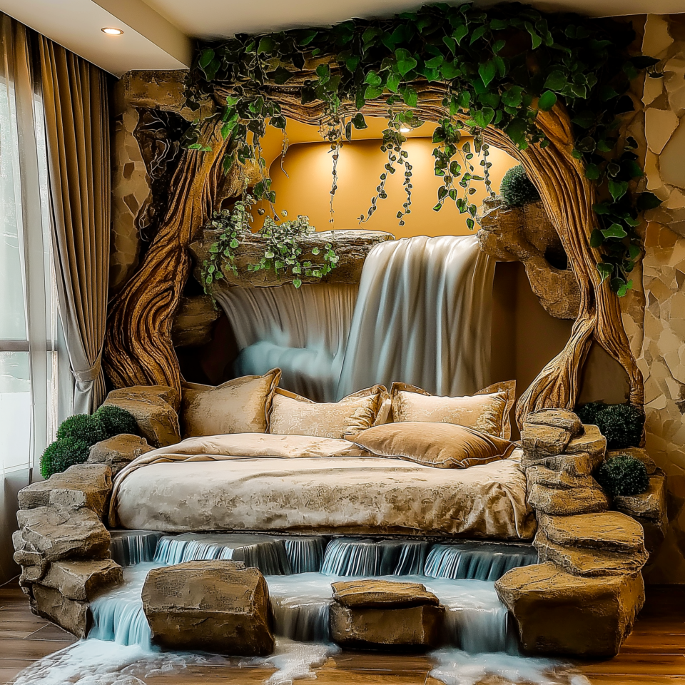 Sleep Serenely: Dive into the Ultimate Relaxation with Epoxy Waterfall ...