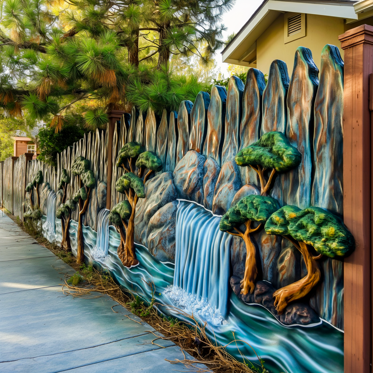 Beyond Boundaries: Exploring the Beauty of Waterfall Fence Designs for ...