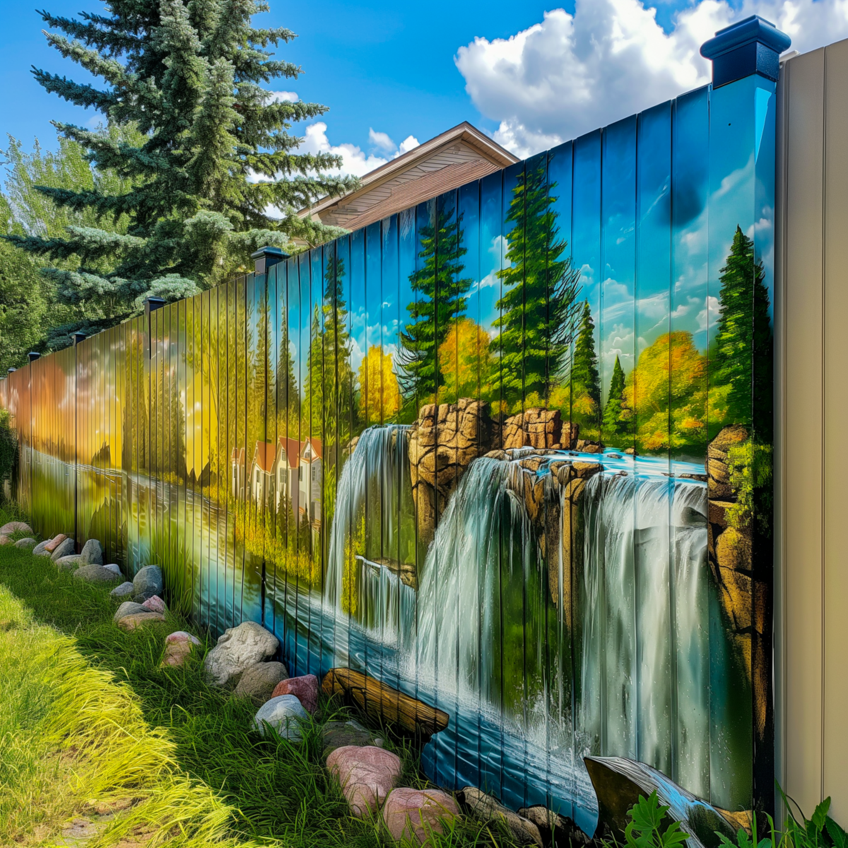 Beyond Boundaries: Exploring the Beauty of Waterfall Fence Designs for ...
