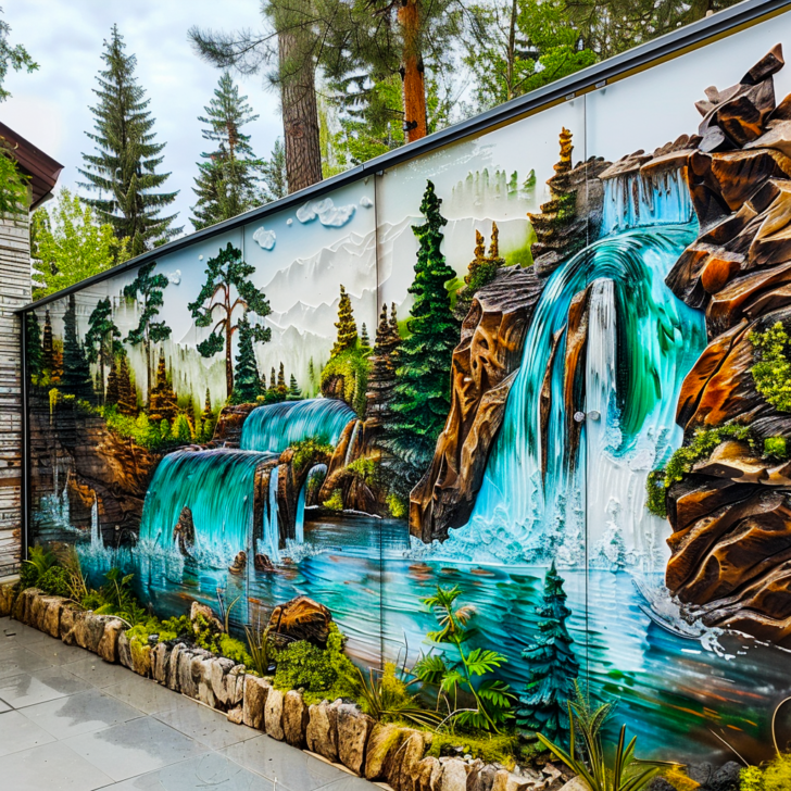 Beyond Boundaries: Exploring the Beauty of Waterfall Fence Designs for ...