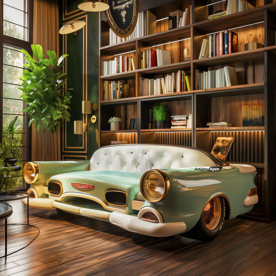 Classic Car-Shaped Sofas: A Distinctive Touch for Your Home Interior ...