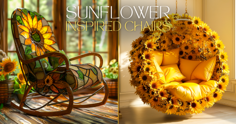Golden Glow: Sunflower-Inspired Chairs That Bring Sunshine Indoors ...