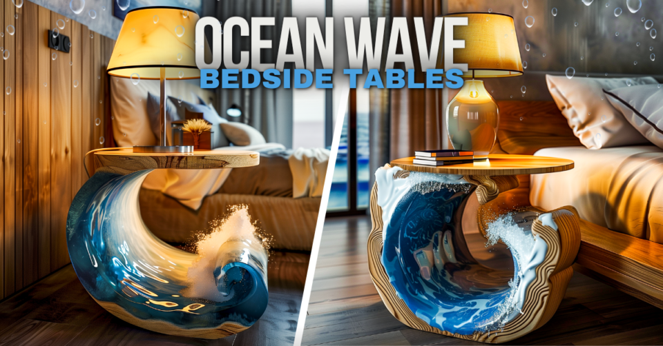 Surfing Style: Bringing the Ocean Home with Wave-Inspired Bedside ...