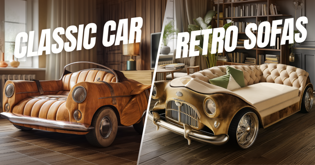 Classic Car-Shaped Sofas: A Distinctive Touch for Your Home Interior ...