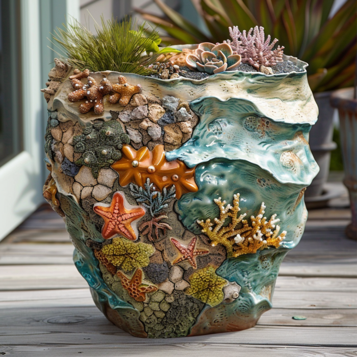 Coastal Charm: Stunning Beach Outdoor Planters to Elevate Your Seaside ...