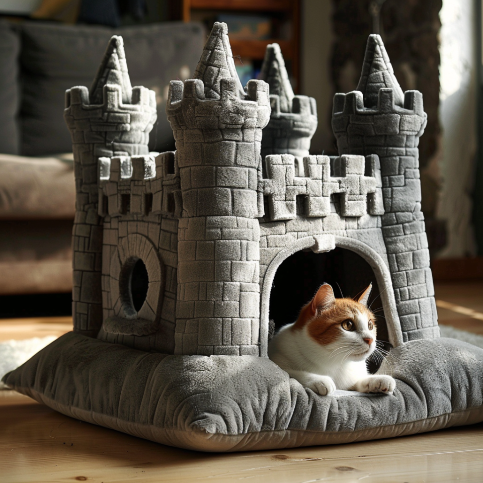 Royal Retreats: Castle-Inspired Pet Beds for Your Majestic Companions