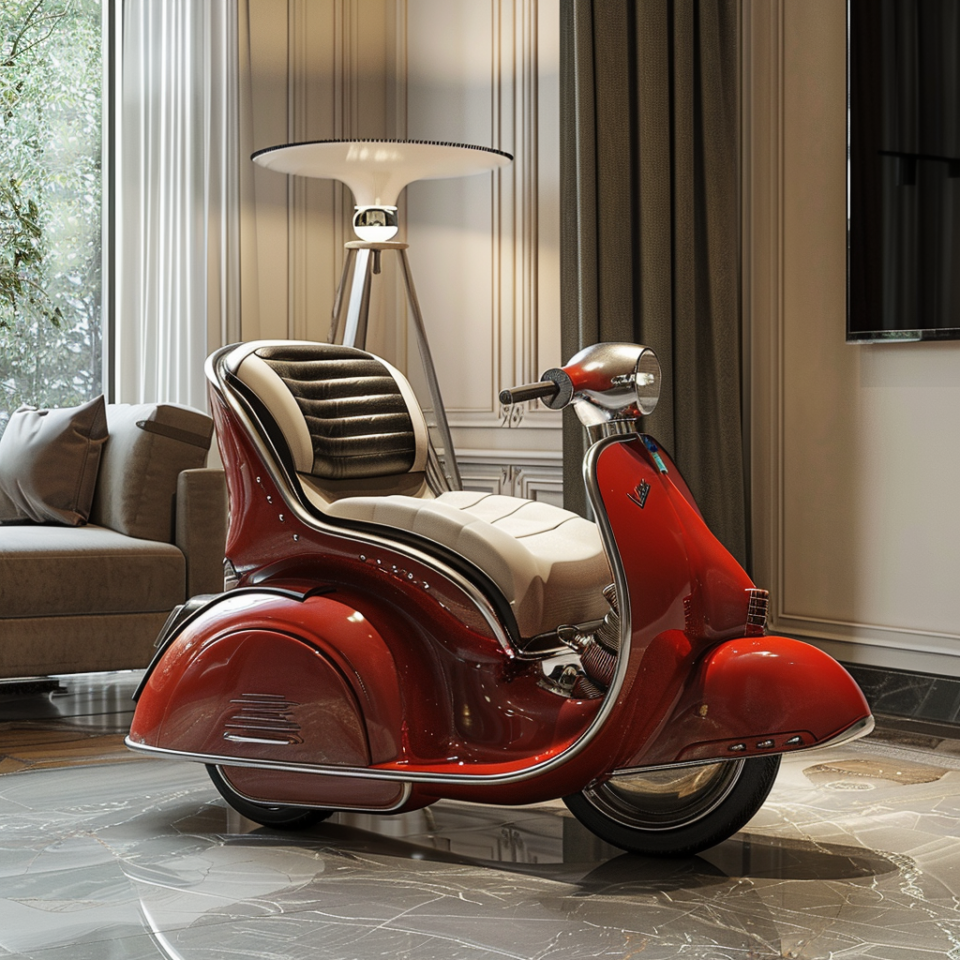 Vintage Vibes: Stylish Vespa Chair Designs to Rev Up Your Decor