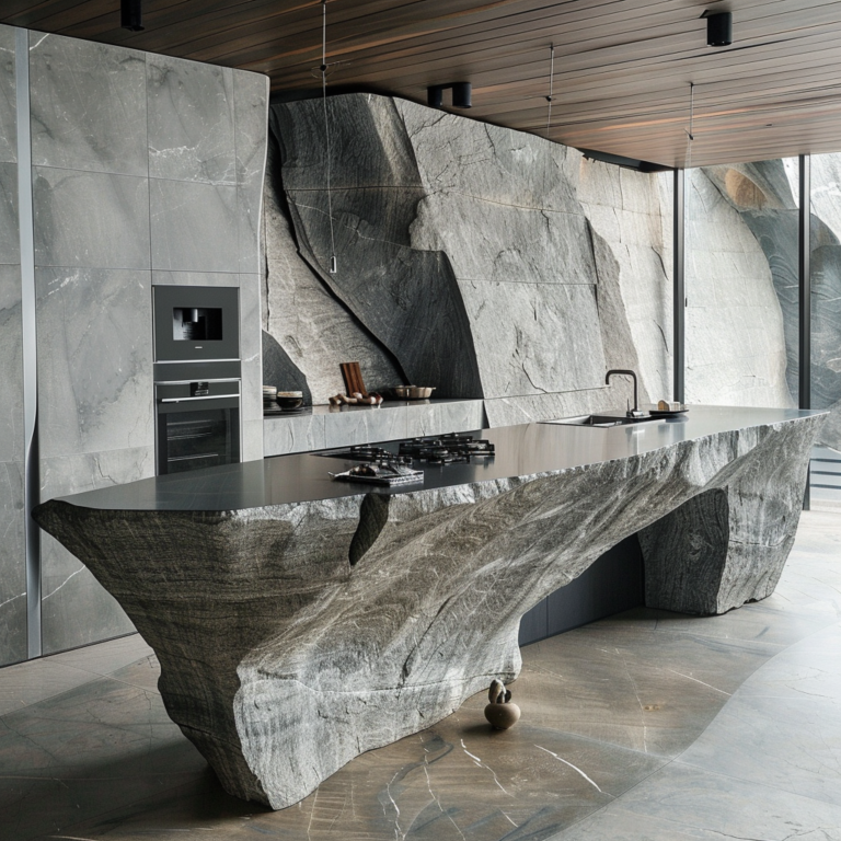 Elegant Stone Kitchens: Natural Beauty in Culinary Spaces