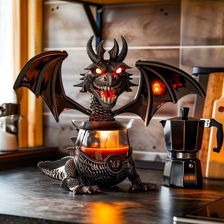 Brewing Magic: The Enchanting World of Dragon-Shaped Coffee Makers ...