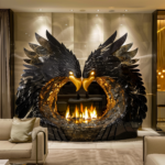 Feathers and Flames: Crafting Eagle-Inspired Fireplaces for Nature's ...