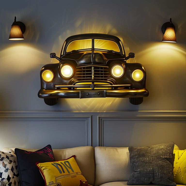 Reviving Nostalgia: Illuminate Your Space with Classic Car-Shaped Lamps ...